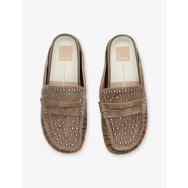 Dolce Vita Jodero Studded Suede Loafers