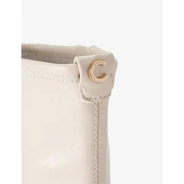 Carvela Rometta Heeled Leather Ankle Boots