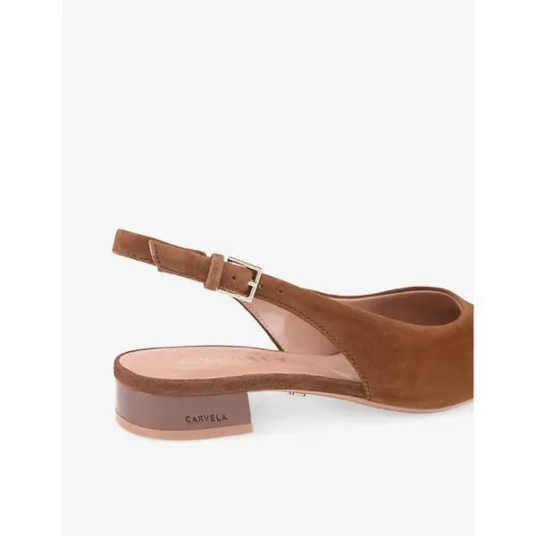 Carvela Amelia Suede Slingback Flats
