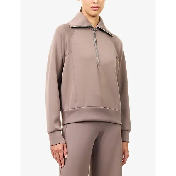 Spanx Airessentials® Half Zip Jersey Sweatshirt