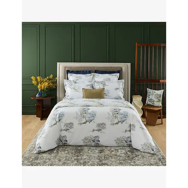 YVES DELORME Lande Cotton Duvet Cover