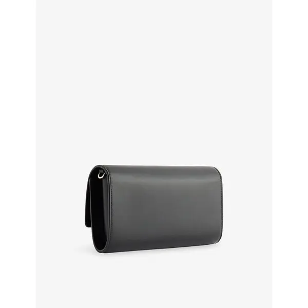 CHRISTIAN LOUBOUTIN Bettina Leather Wallet-on-chain - Black