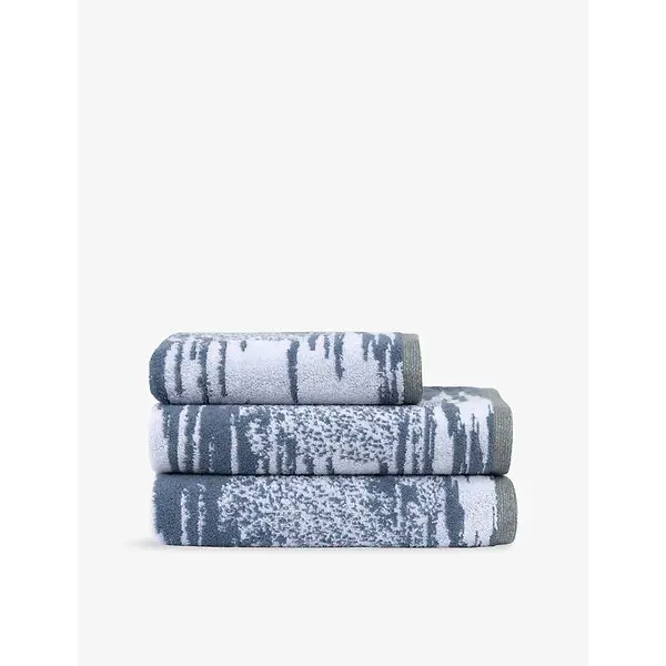 YVES DELORME Lande Cotton 140cm X 70cm - Blue