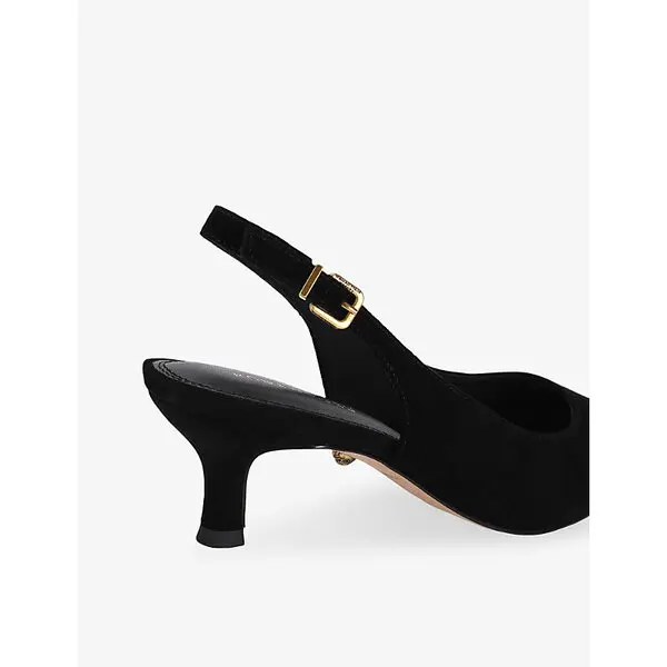 Kurt Geiger Stepney Suede Heeled Slingbacks