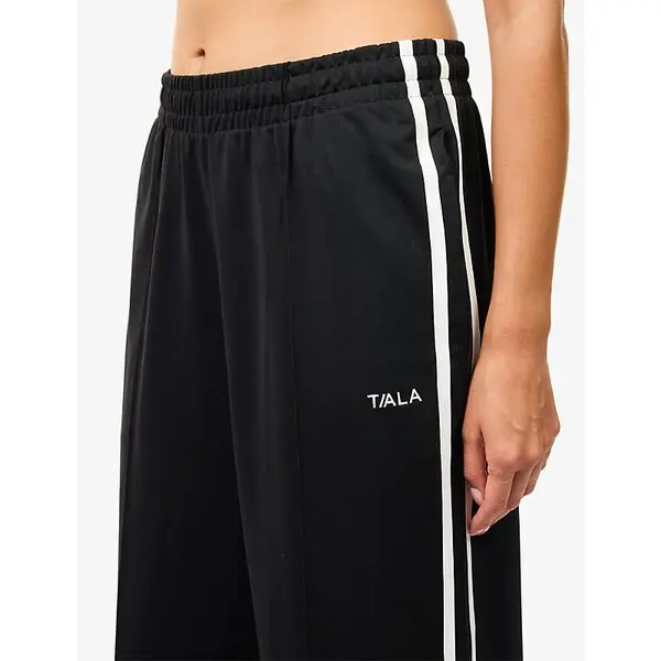 TALA Striped-trim Jersey Jogging Bottoms