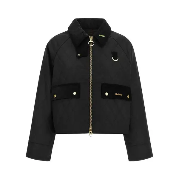 Barbour Icons Quilted Spey Wax Jacket /classic - Black