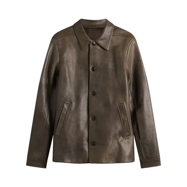 Rick Owens Buttoned Brad Jacket 'washed