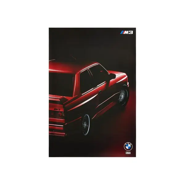 Kith For Bmw 1989 E30 M3 Poster