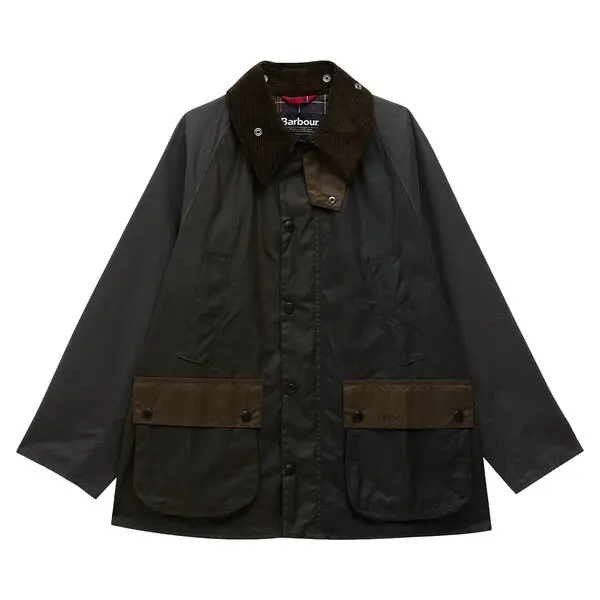 Barbour Patchwork Bedale Wax 'sage/multicolor - Green