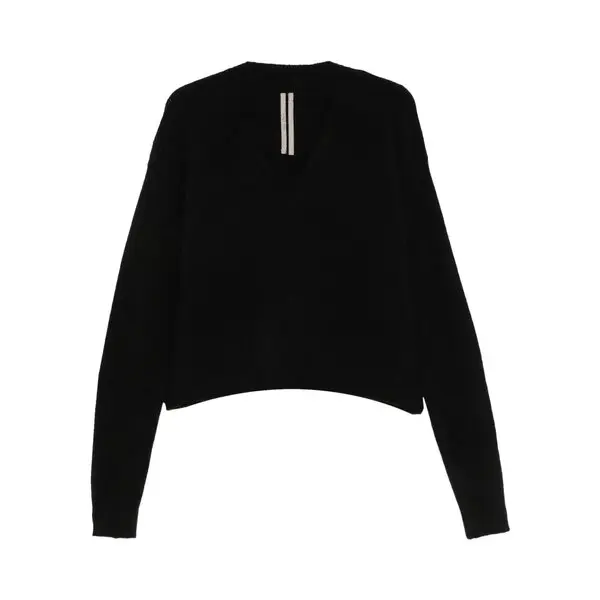 Rick Owens Tommy Neck Maglia - Black