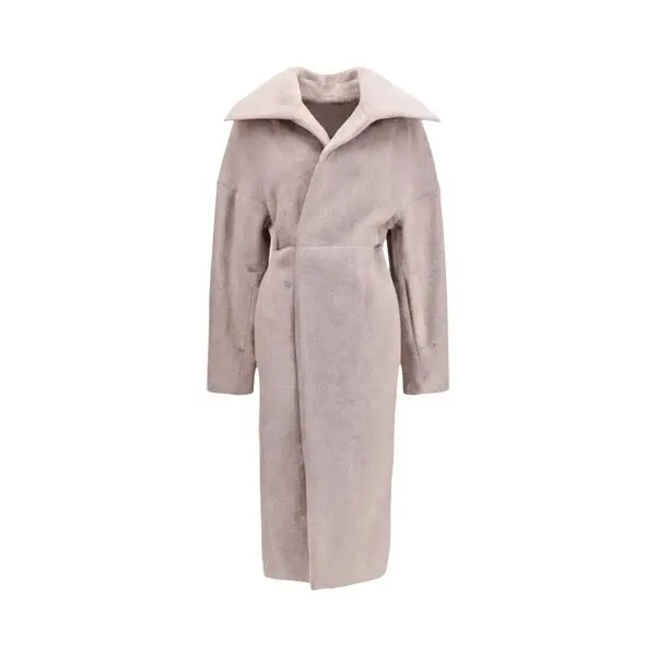 Rick Owens Dracucollar Belted Coat