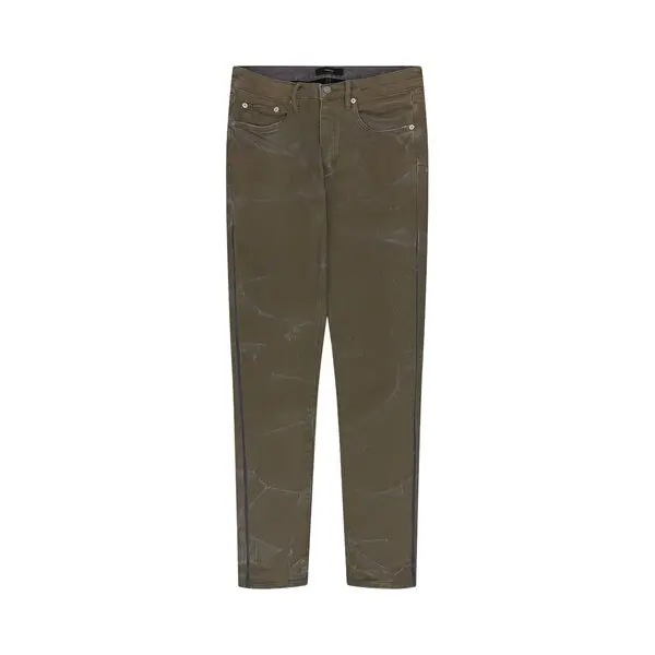 PURPLE BRAND Fracture Coated Jeans 'beige