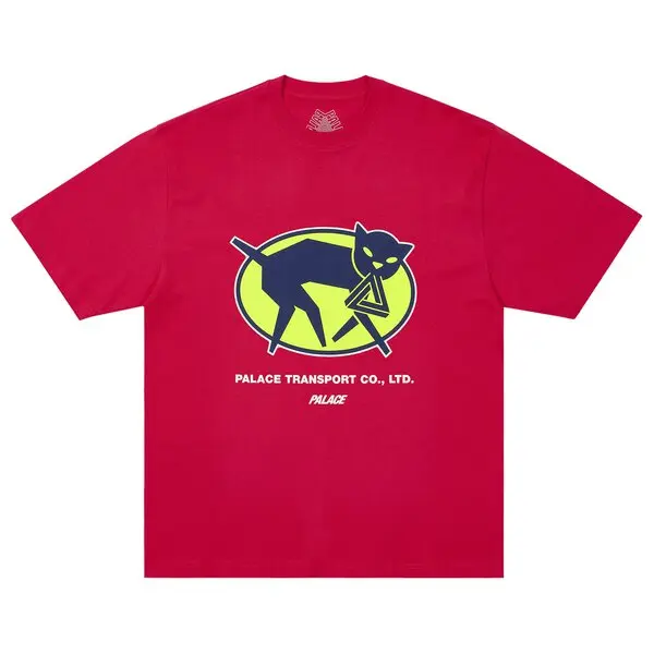 PALACE Transport T-shirt 'racey - Red