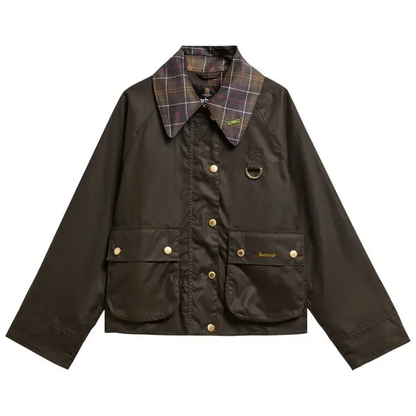 Barbour Icons Quilted Spey Wax 'olive/classic - Green