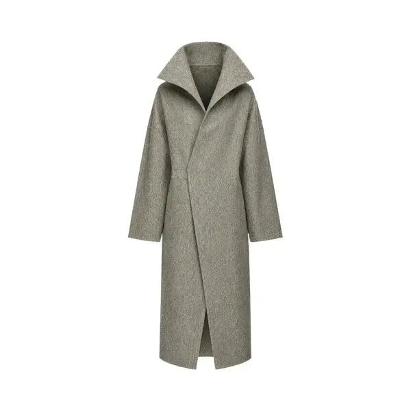 Rick Owens Dracucollar Belted Coat