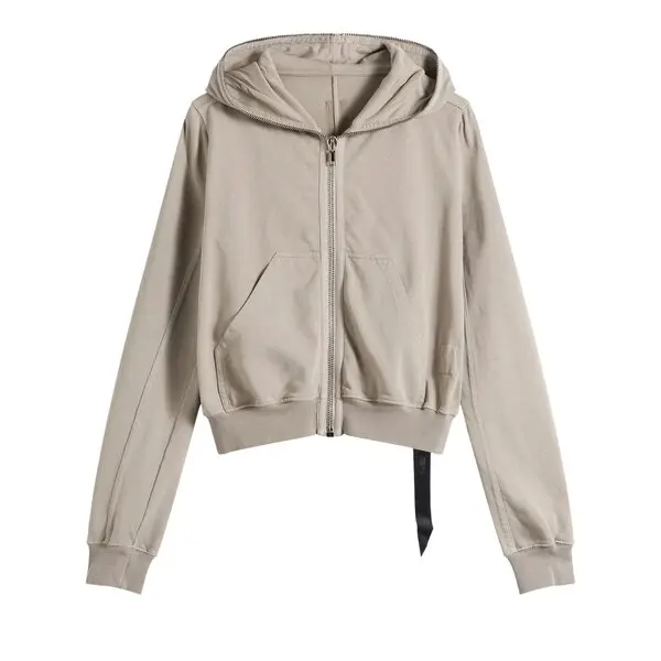 Rick Owens Small Gimp Hoodie 'mineral