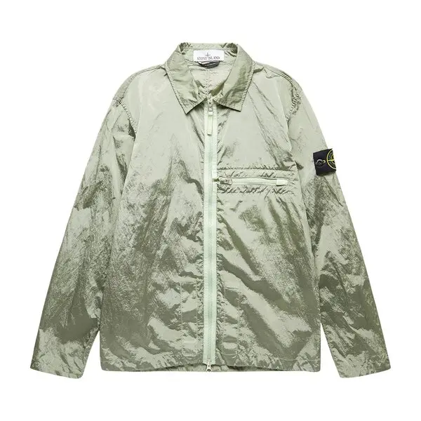 Stone Island Compass Patch Zip Up Jacket