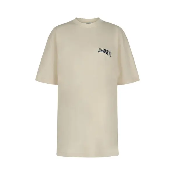 Balenciaga Political Campaign T-shirt /black - Cream
