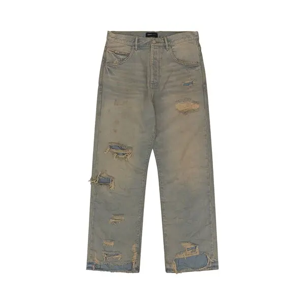 PURPLE BRAND Verditer Destroyed 'light Indigo - Blue