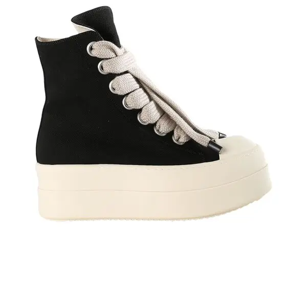 Rick Owens Mega Bumper Jumbolace Sneaker Milk