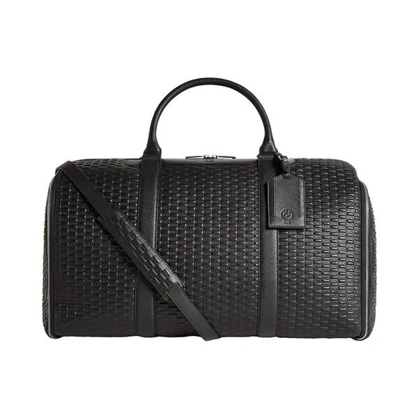 Kith For Bmw Leather Travel Garment Duffle Bag