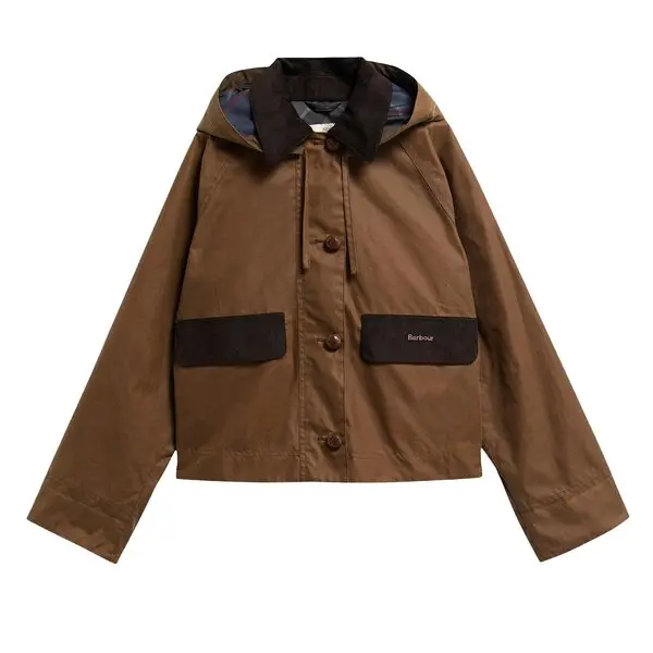 Barbour Adina Wax Jacket /shadow Classic - Tan