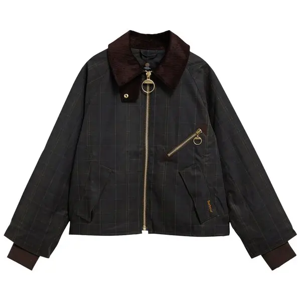 Barbour Arlene Checked Wax 'classic/shadow Classic