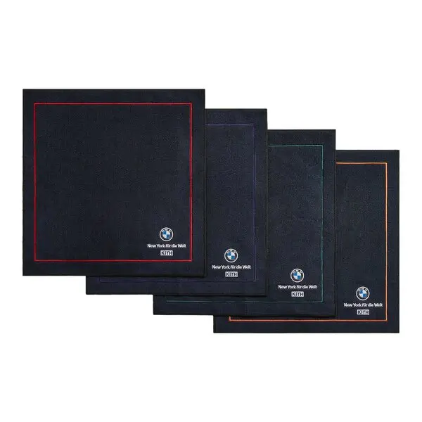 Kith For Bmw Pack Of 4 Microfiber Towels