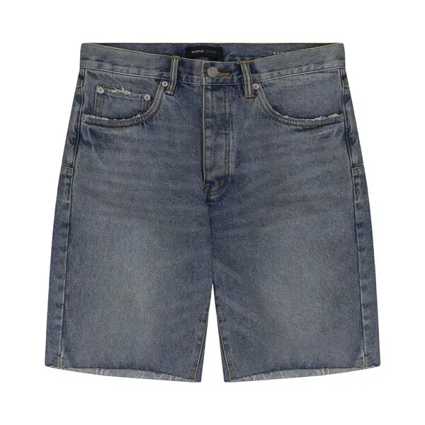 PURPLE BRAND Cast Iron Shorts 'light Indigo