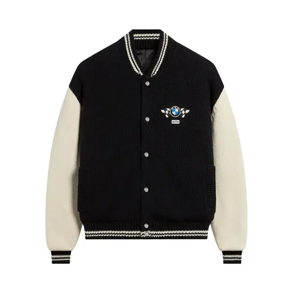 Kith For Bmw Porter Knit Varsity Jacket