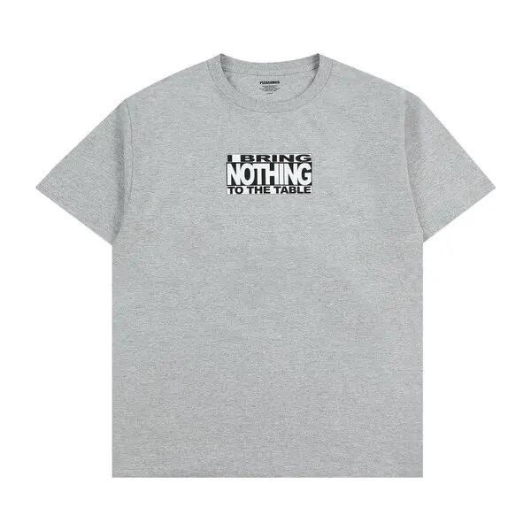 PLEASURES Table T-shirt 'heather