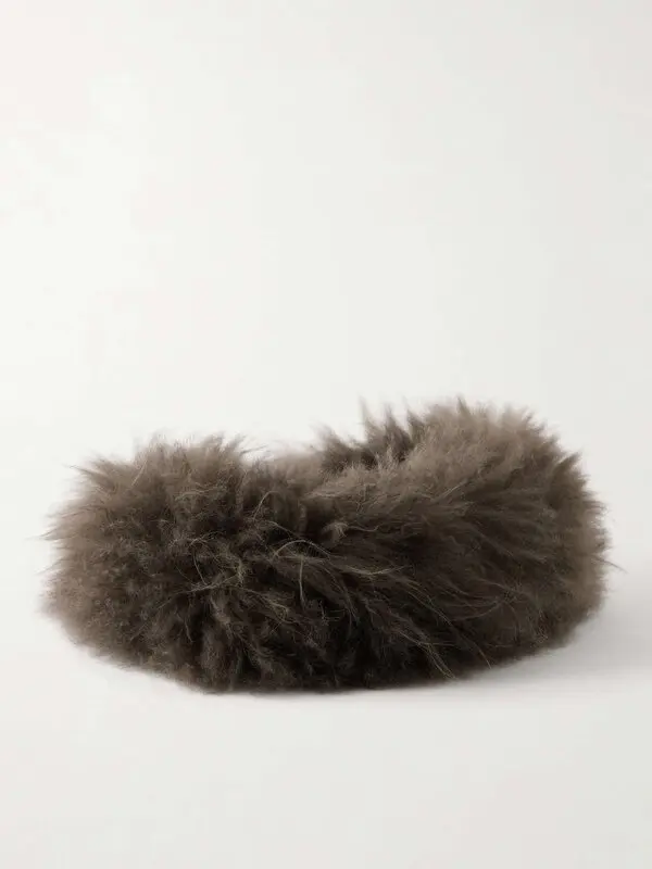 YVES SALOMON Shearling Headband