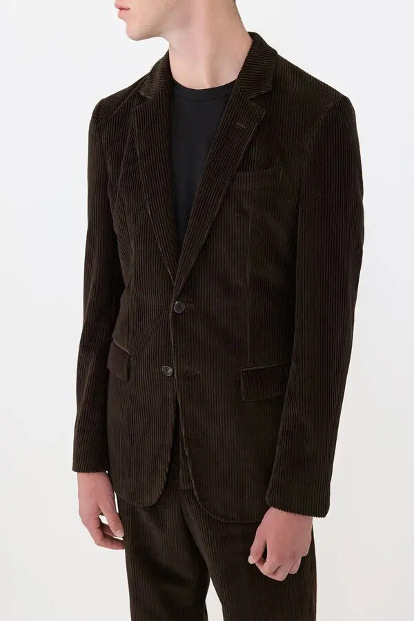 Gabriela Hearst Irving Jacket In Cashmere Corduroy