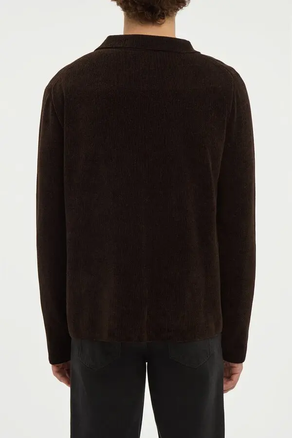 Gabriela Hearst Toynbee Knit Polo In Silk