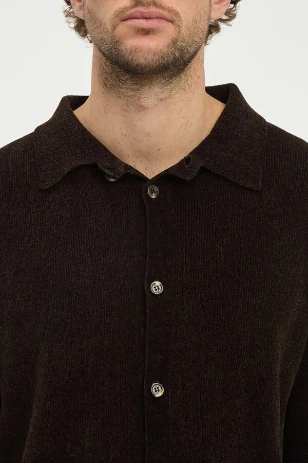 Gabriela Hearst Toynbee Knit Polo In Silk
