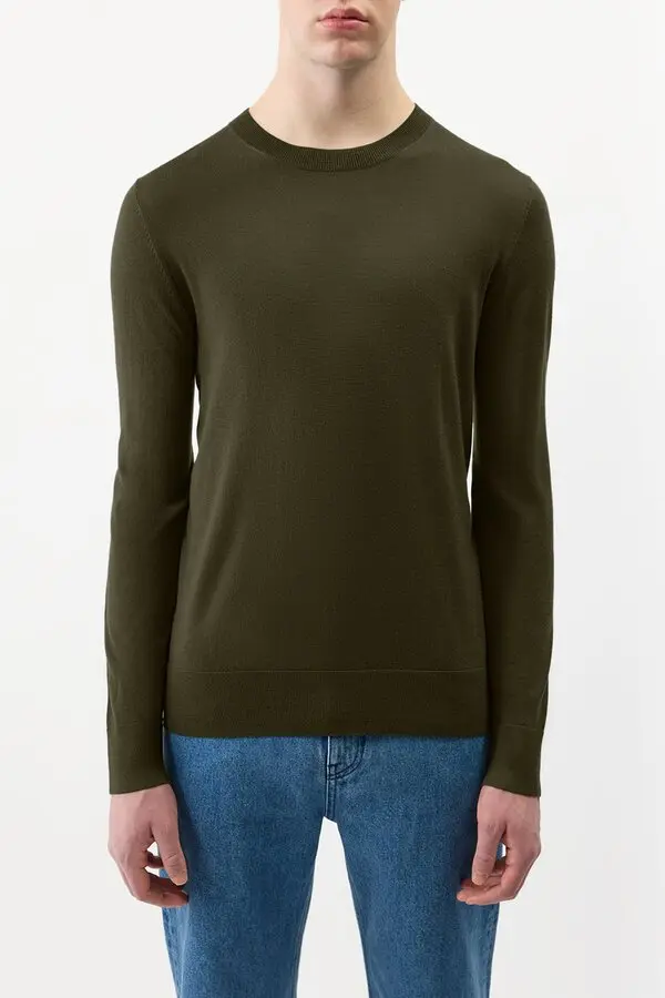 Gabriela Hearst Palco Knit Sweater In Merino Wool