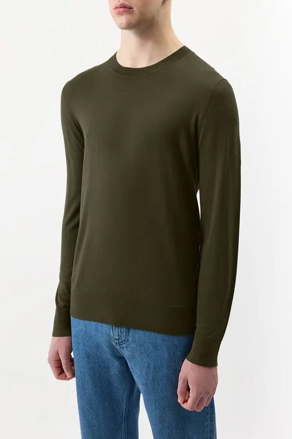 Gabriela Hearst Palco Knit Sweater In Merino Wool