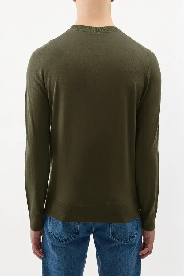 Gabriela Hearst Palco Knit Sweater In Merino Wool