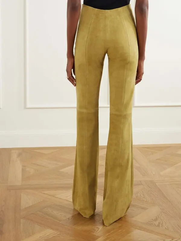 Stouls Gégé Suede Flared Pants