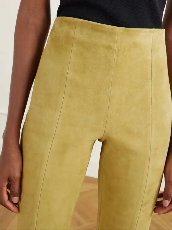 Stouls Gégé Suede Flared Pants