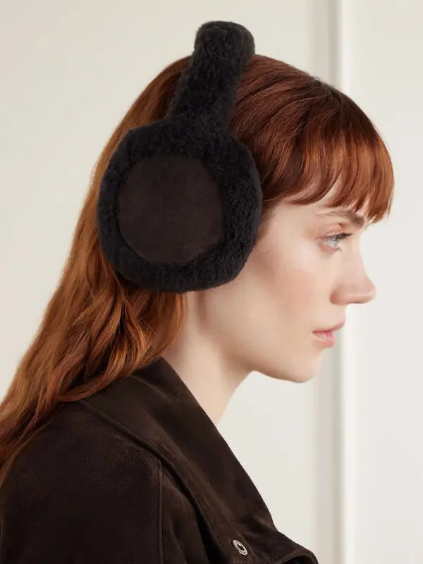 YVES SALOMON Shearling Earmuffs
