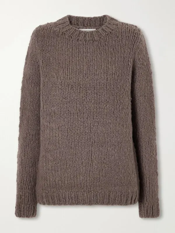 Gabriela Hearst Lawrence Cashmere Sweater - Brown