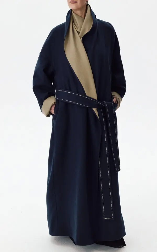 DI STAVNITSER The Embrace Cashmere-silk Coat