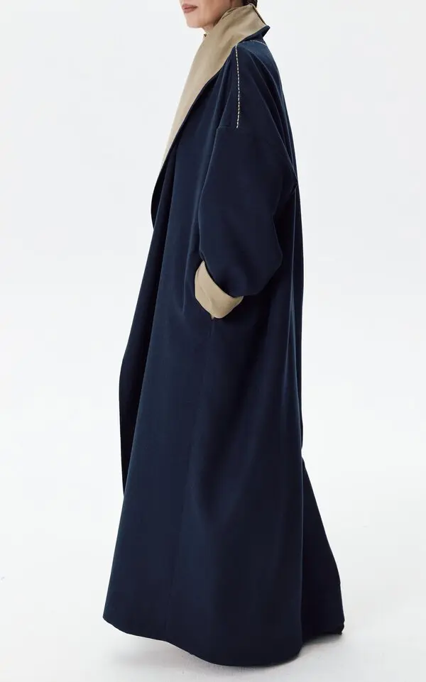DI STAVNITSER The Embrace Cashmere-silk Coat