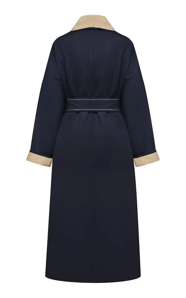 DI STAVNITSER The Embrace Cashmere-silk Coat
