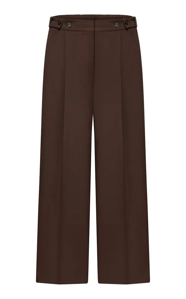 DI STAVNITSER Gentleman Wool Pants - Brown