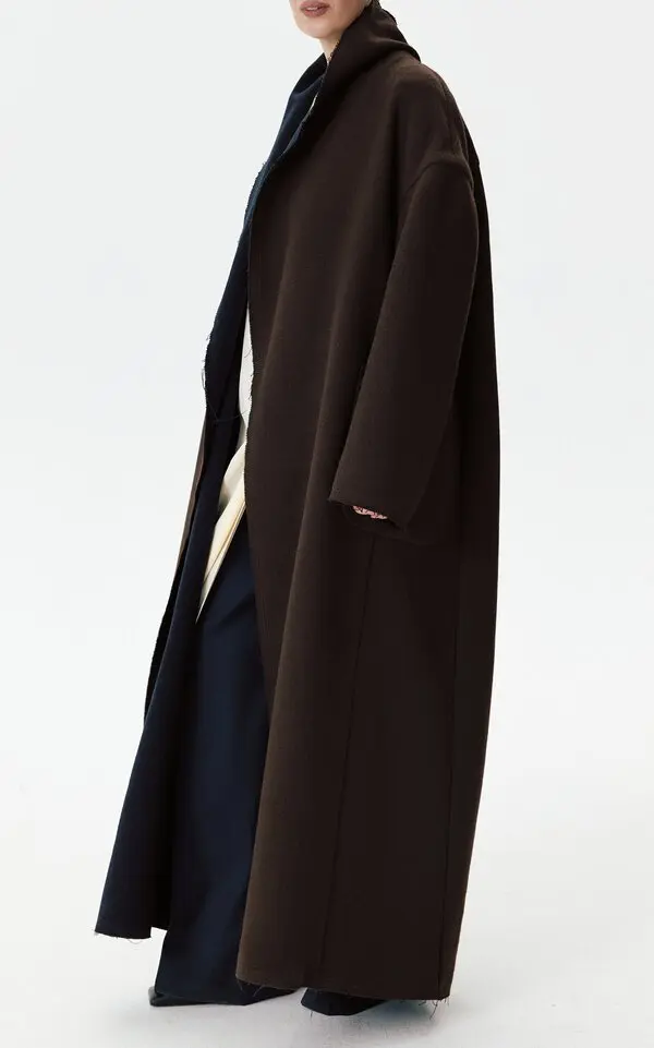 DI STAVNITSER Diana Wool-blend Coat - Brown