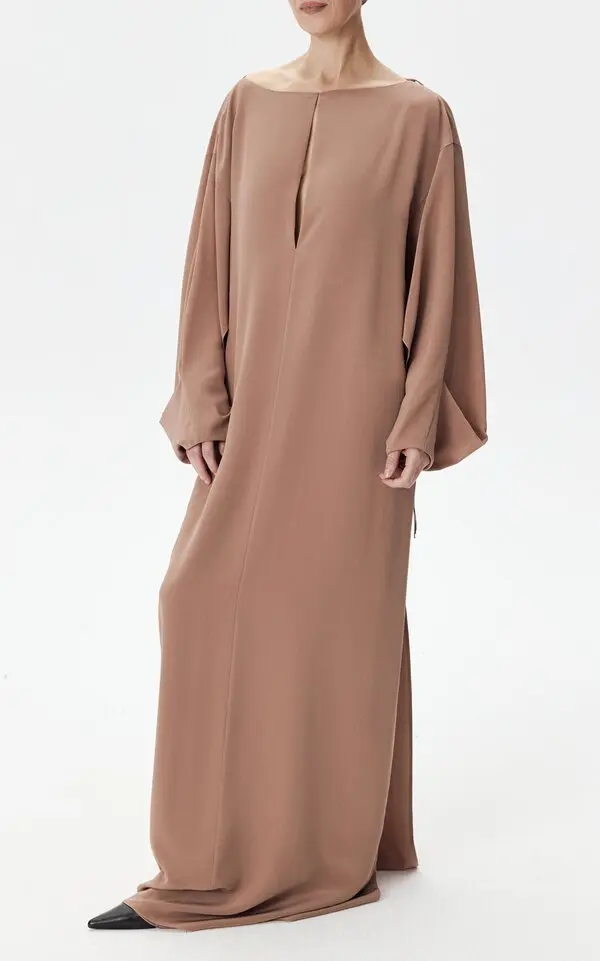 DI STAVNITSER Scandal Silk Maxi Dress - Pink