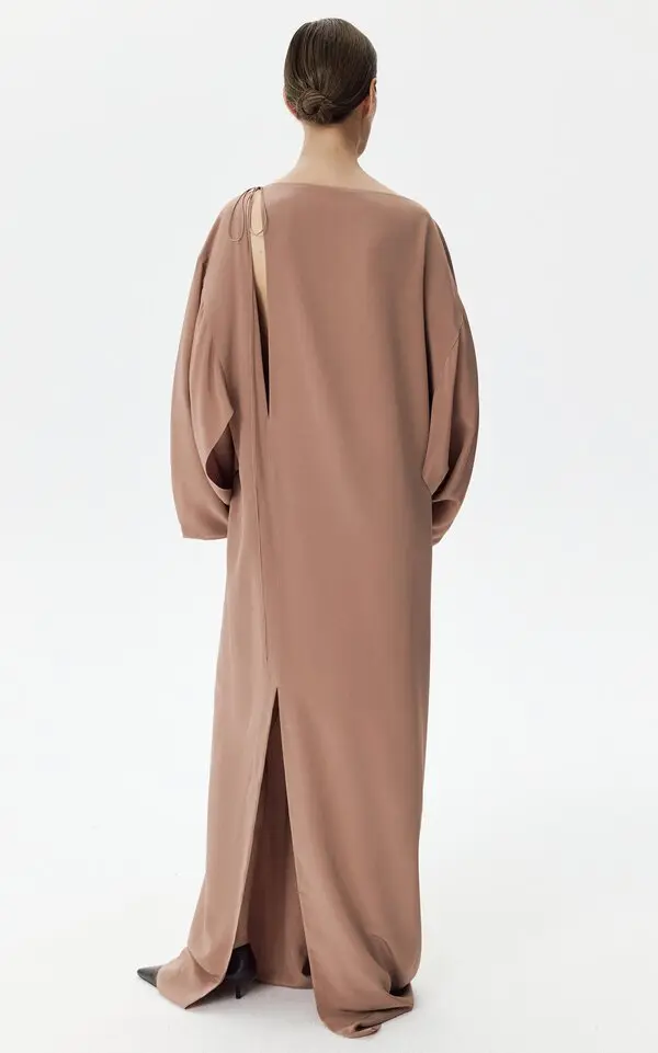 DI STAVNITSER Scandal Silk Maxi Dress - Pink