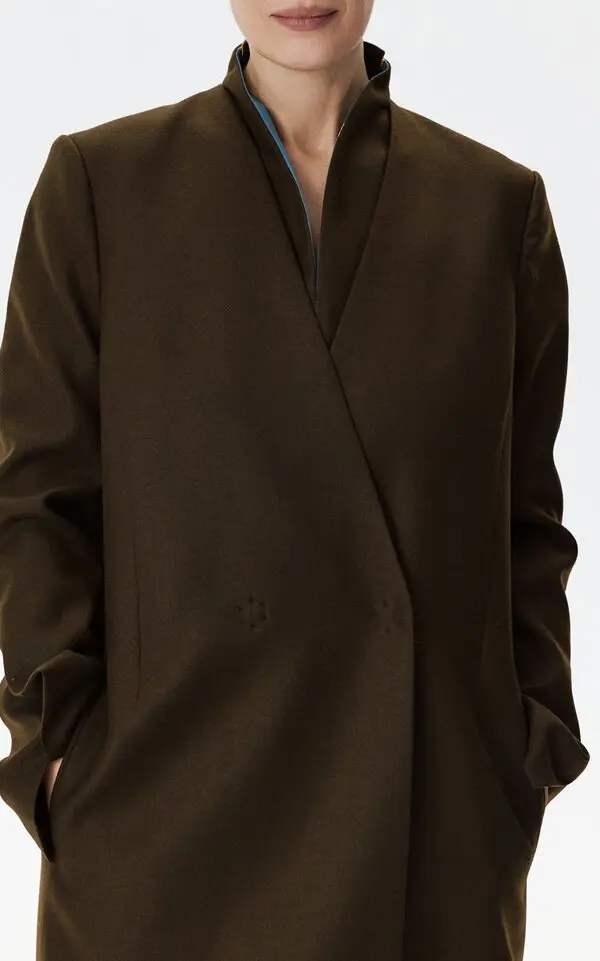 DI STAVNITSER Jolie Wool-blend Coat